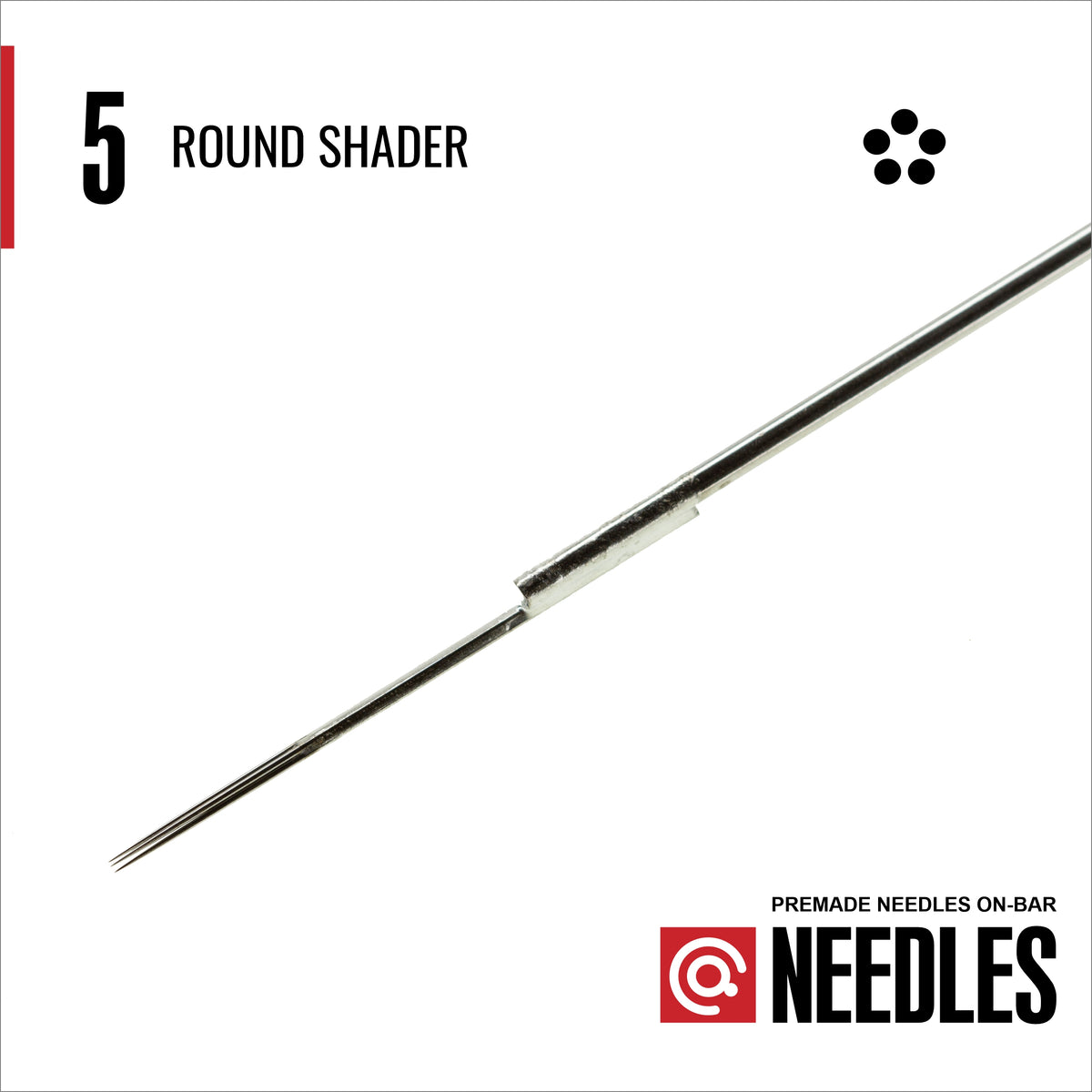 Buy Round Shaders- Traditional On-Bar Needles – Legend Rotary